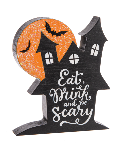 Haunted House Desk Plaque – Graeleyandco