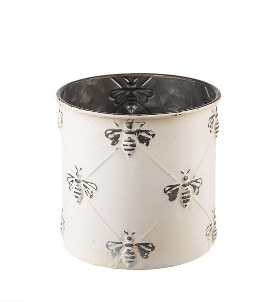Embossed Bee Round Planter – Graeleyandco